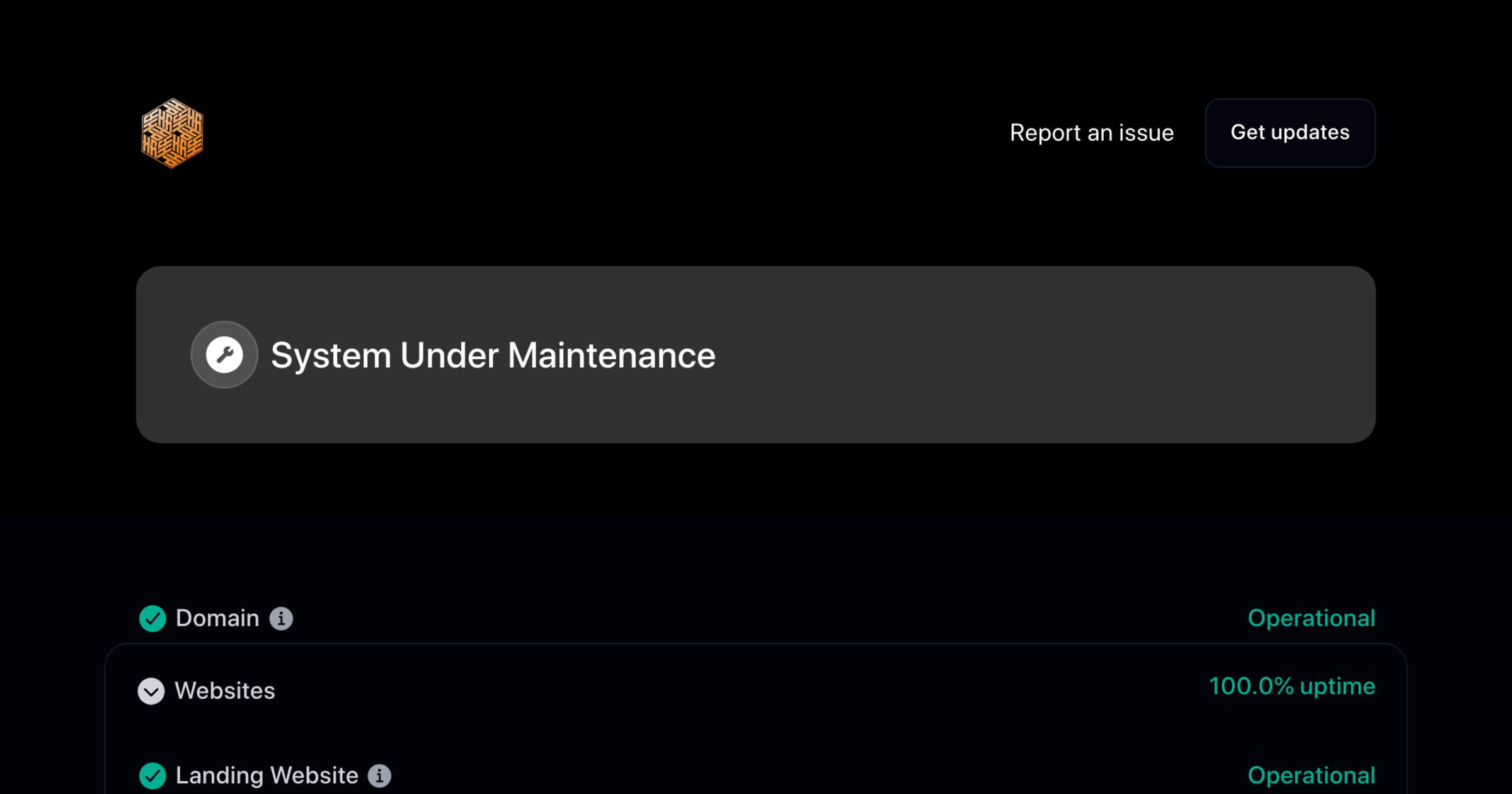 Hyperion Foundation Statuspage